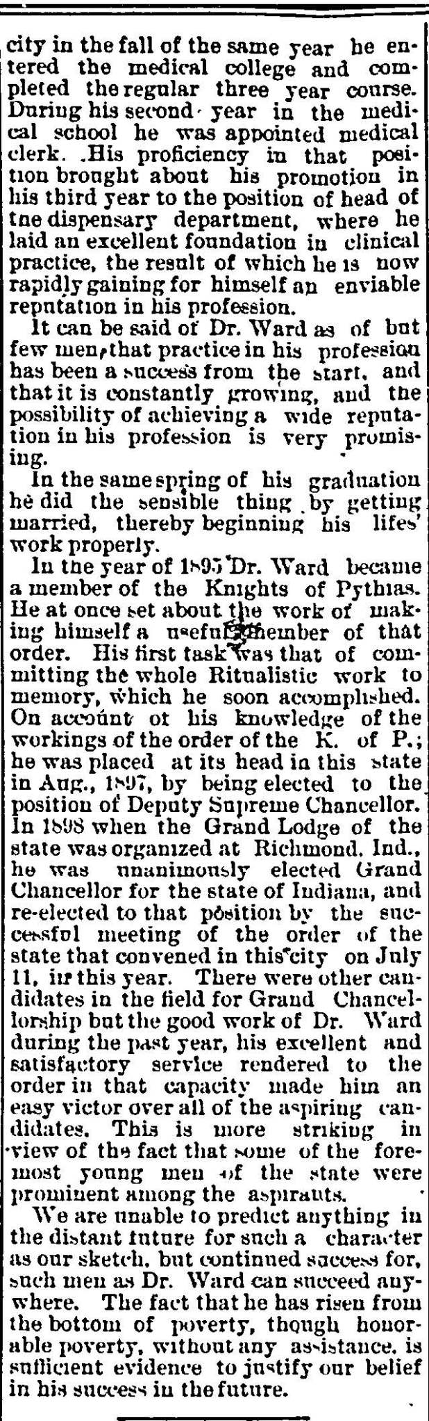 The rise of the Grand Chancellor; or “There was something unusual in ...